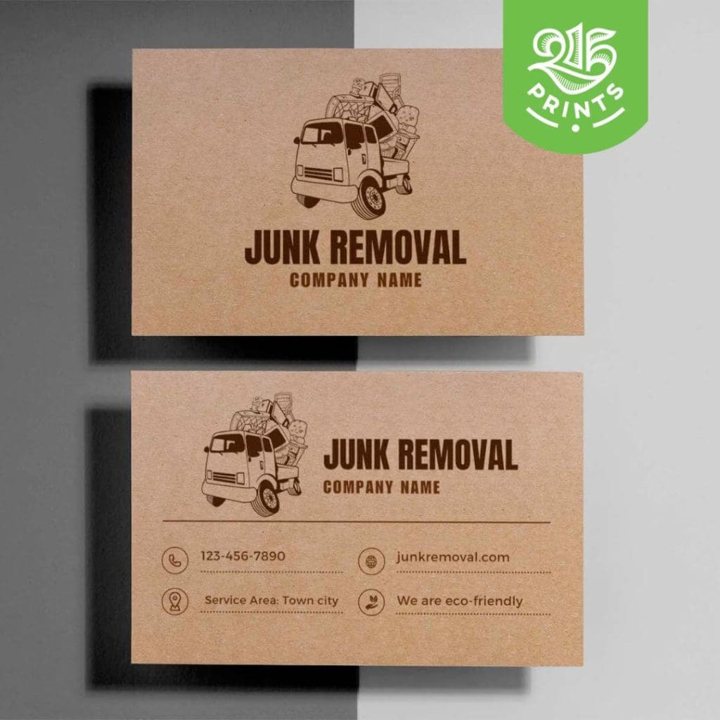 5 Junk Removal Business Card Templates: Elevate Your Brand