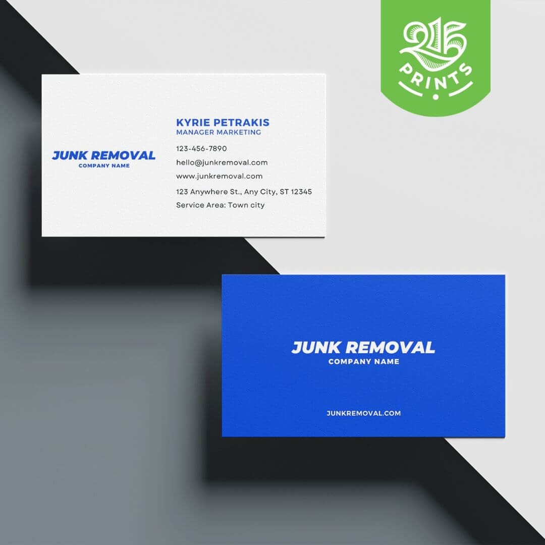 5 Junk Removal Business Card Templates: Elevate Your Brand