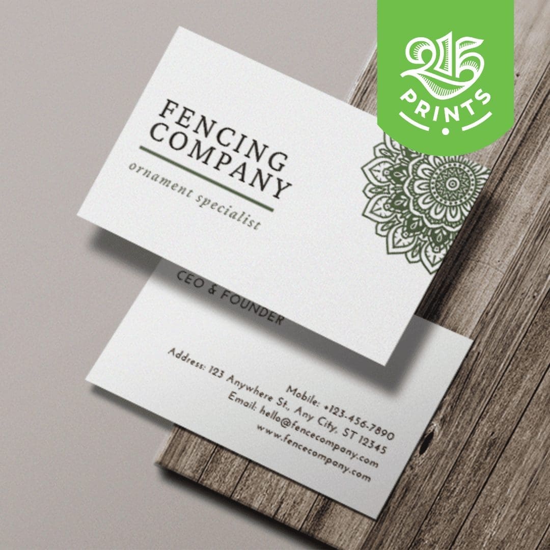 Top 5 Fence Business Card Templates to Inspire Your Design