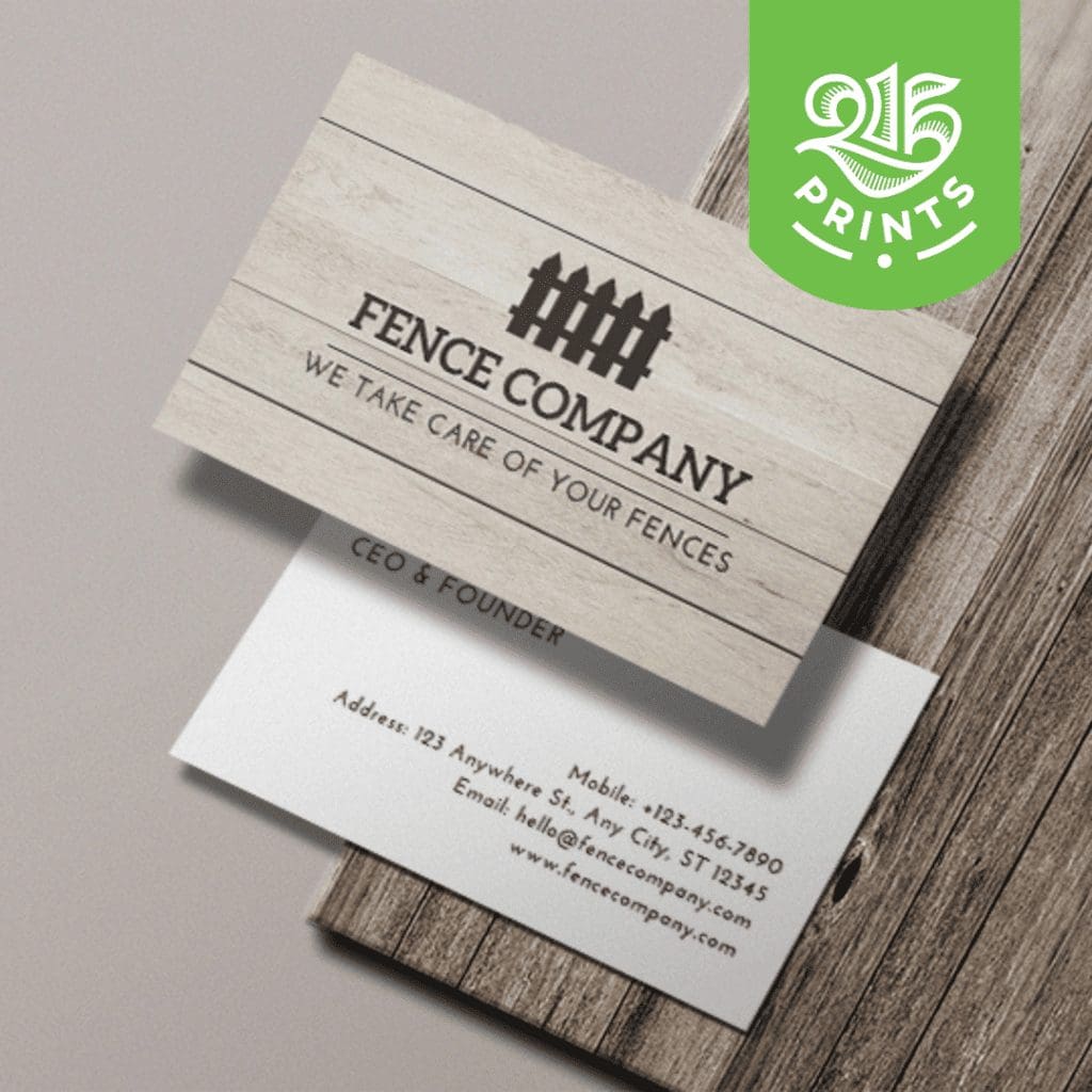 Top 5 Fence Business Card Templates to Inspire Your Design