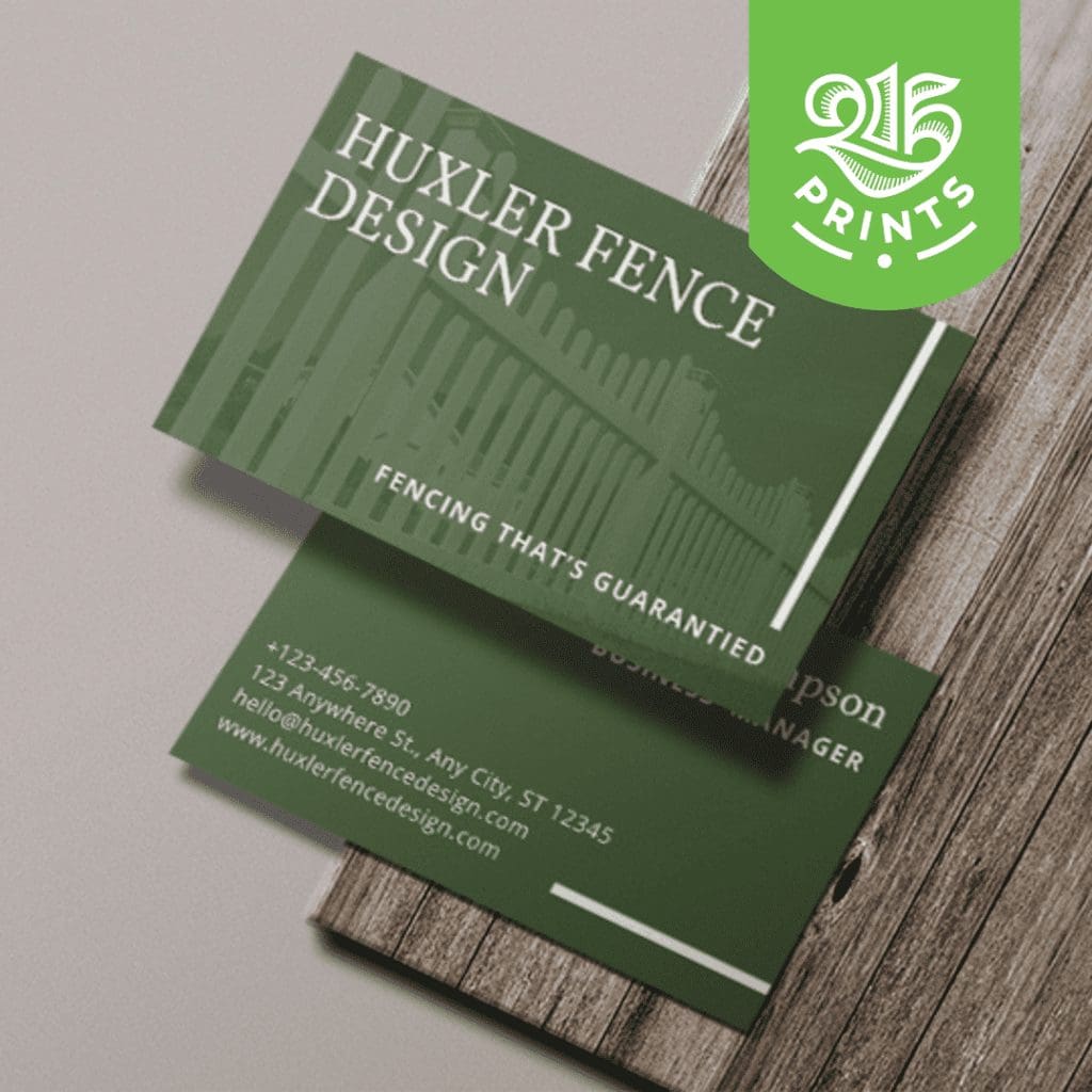 Top 5 Fence Business Card Templates to Inspire Your Design