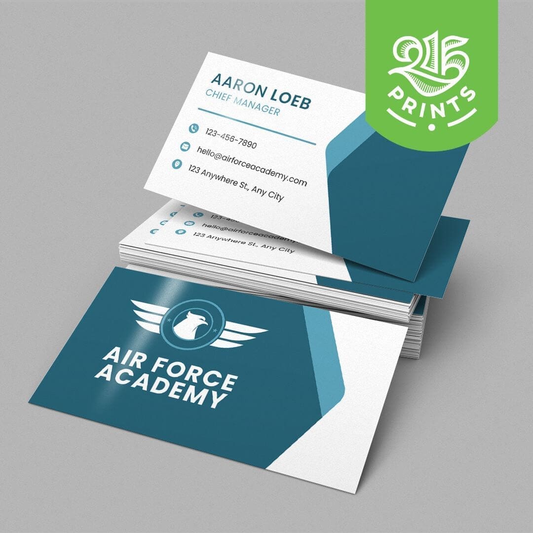 Ace Your Image: Top 3 Air Force Business Cards Templates!