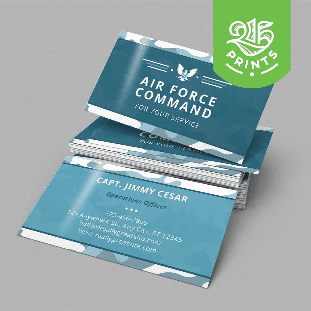 Crafting the Perfect Military Business Card: A Template Guide
