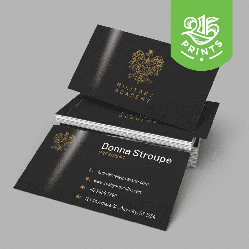 Crafting the Perfect Military Business Card: A Template Guide