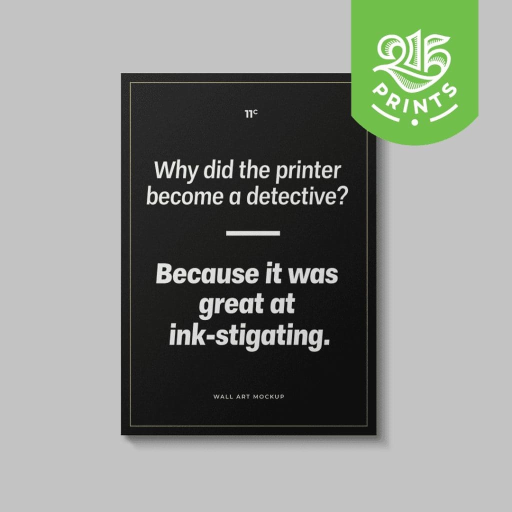 Ink-spired Humor: The Best Printing Puns Phrases