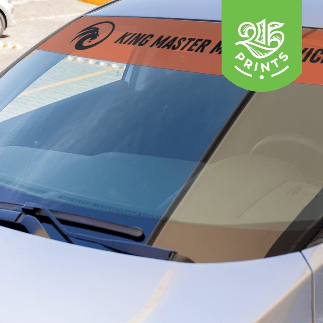 Enhance the look of your car with affordable windshield decals