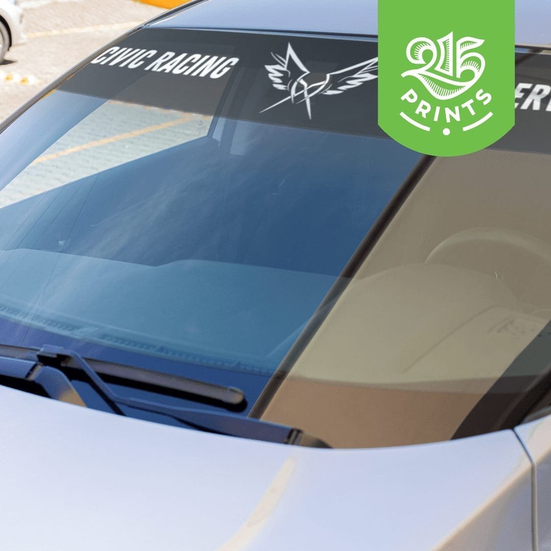 Enhance the look of your car with affordable windshield decals