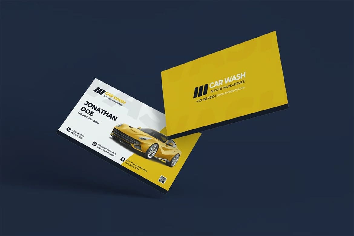 Design a Powerful Business Card for your Wheel Alignment Service